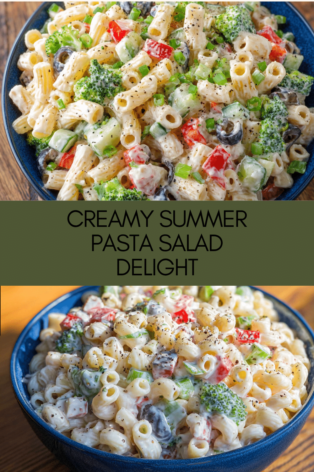Creamy Summer Pasta Salad - Vibrant Picnic Staple