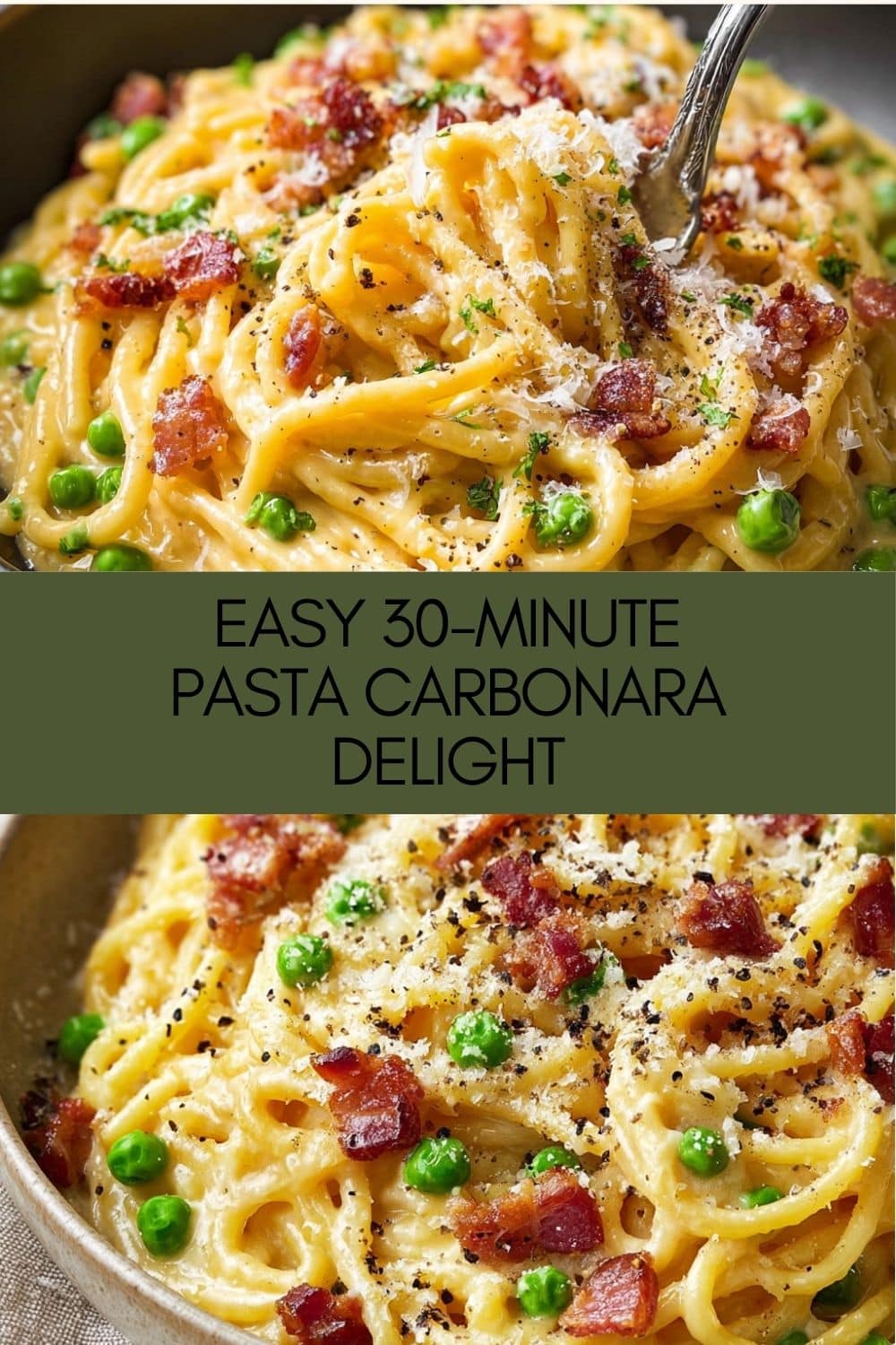 30-Minute Pasta Carbonara Recipe - Quick & Creamy Delight