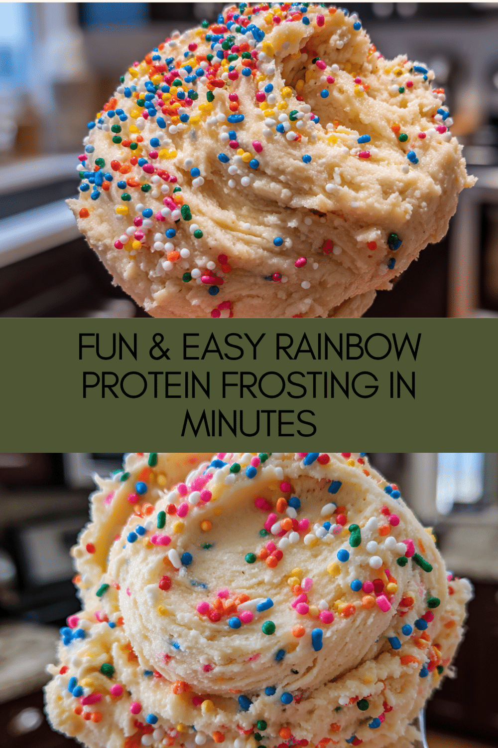 Rainbow Protein Frosting Recipe: Colorful & Guilt-Free Delight