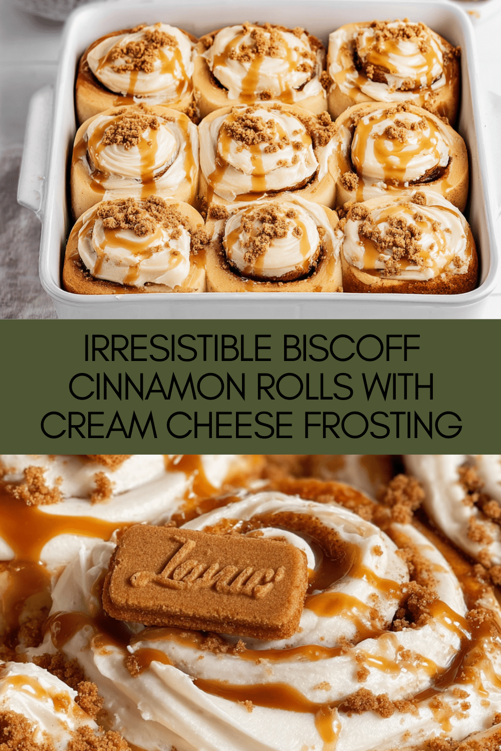Biscoff Cinnamon Rolls: Irresistibly Soft & Creamy Indulgence